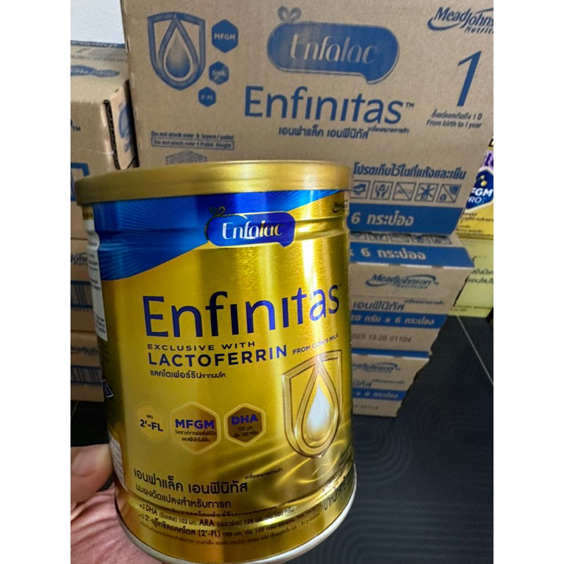 (ยกลัง) Enfalac Enfinitas แอนฟาแล๊ค เอนฟินิทัส 1 ลัง (6 กระป๋อง ...