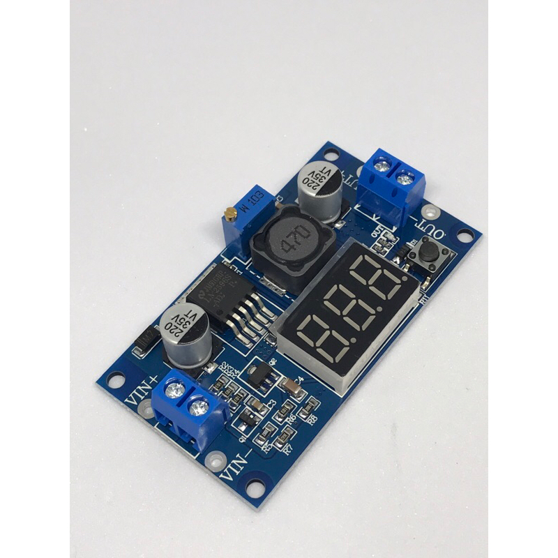 LM2596 LM2596HVS DC-DC Step Down Module โมดูลลดแรงดัน บอร์ดปรับแรงดันไฟ ...