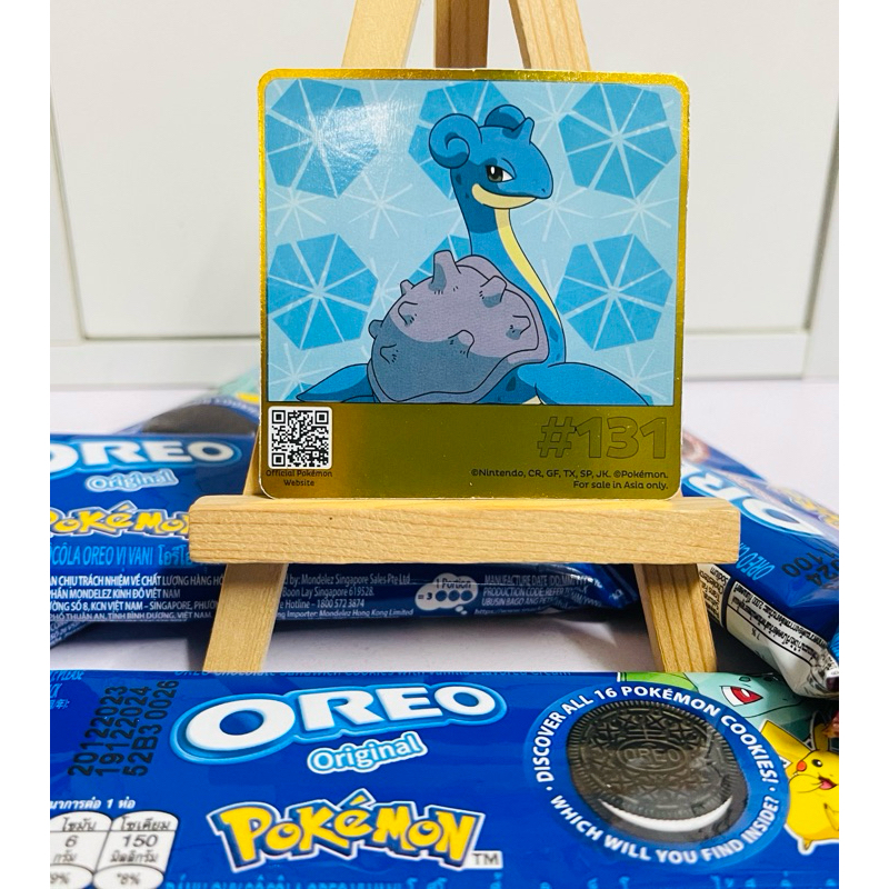 Oreo x Pokemon - การ์ดโปเกม่อนจากขนมโอรีโอ ~ Pokemon Oreo Card มี 16 ...