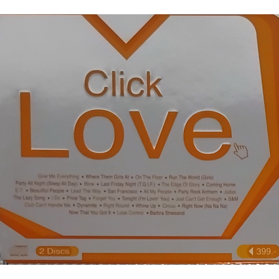 แผ่นเพลง CD Click Love มือสอง (สภาพ 90 %) | Shopee Thailand