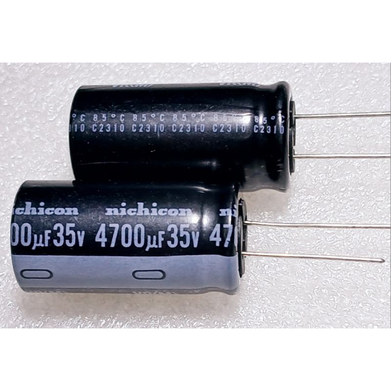 Nichicon 4700uf 35v capacitor ตัวเก็บประจุ คาปาซิเตอร์ | Shopee Thailand