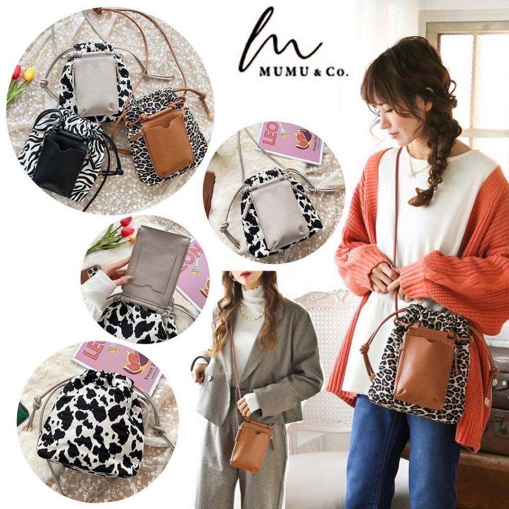 กระเป๋าครอสบอดี้ Mumu&co มือสอง | Shopee Thailand