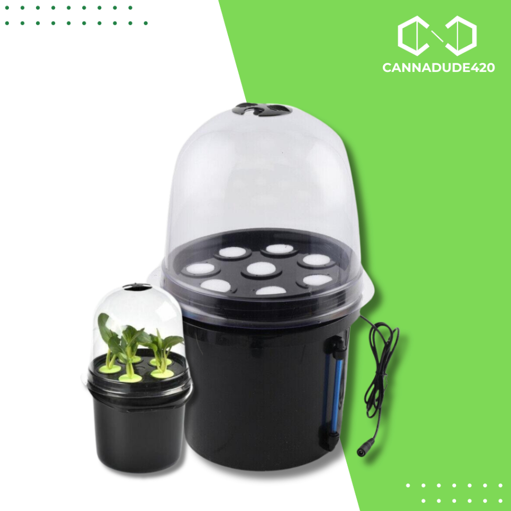 Hydroponics Seedling & Cloning System Aeroponic Propagation Kit 8 Plant ...