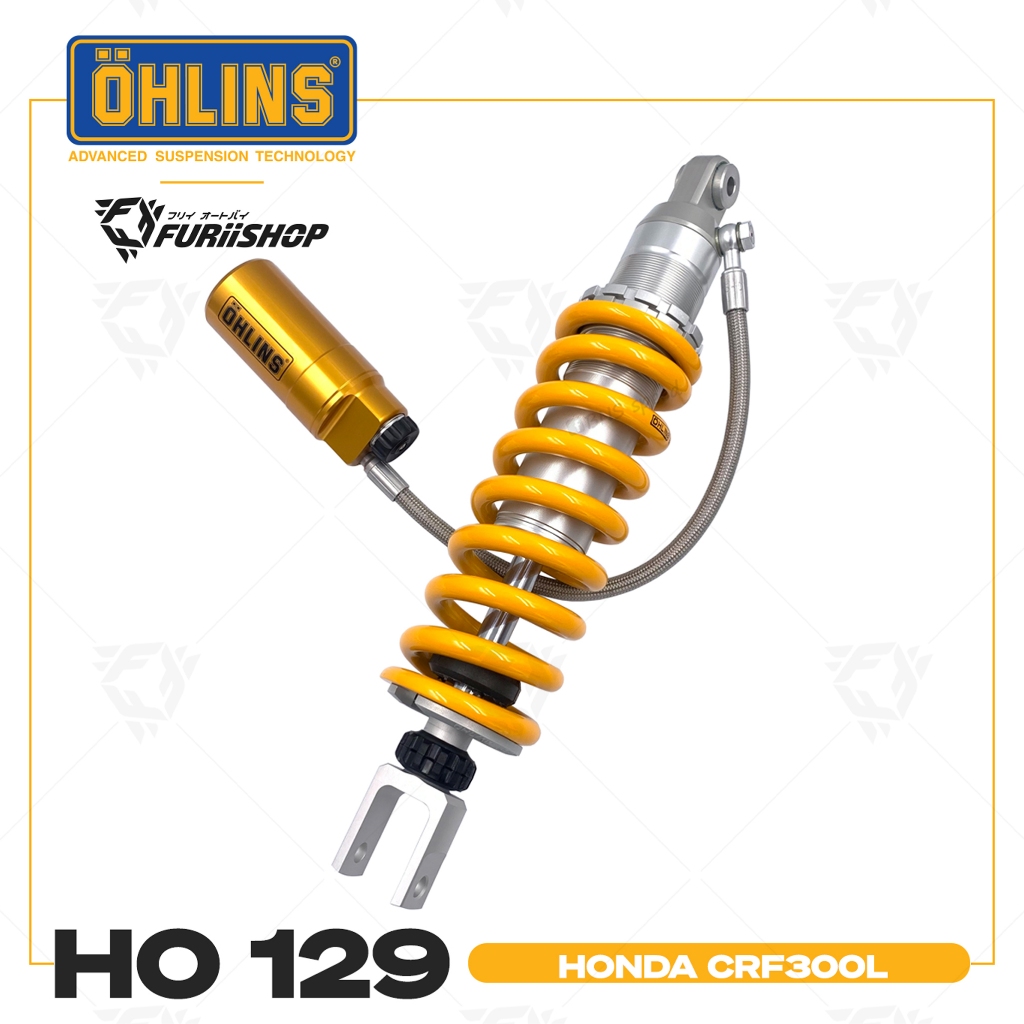 โช๊คหลัง ohlins HO 129 For HONDA CRF300L FuriiShop | Shopee Thailand