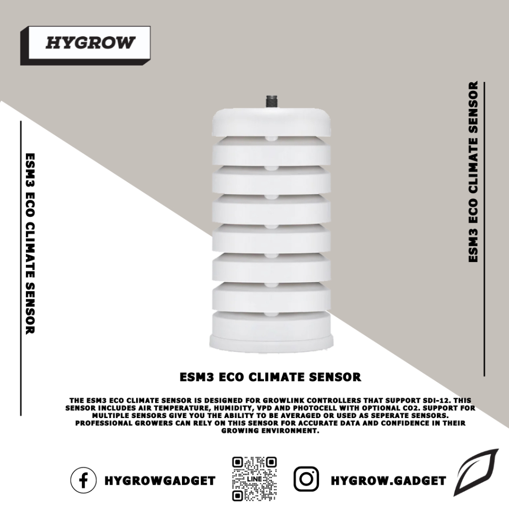 Growlink ESM3 Climate Sensor for Pricision Irrigation Controller ...