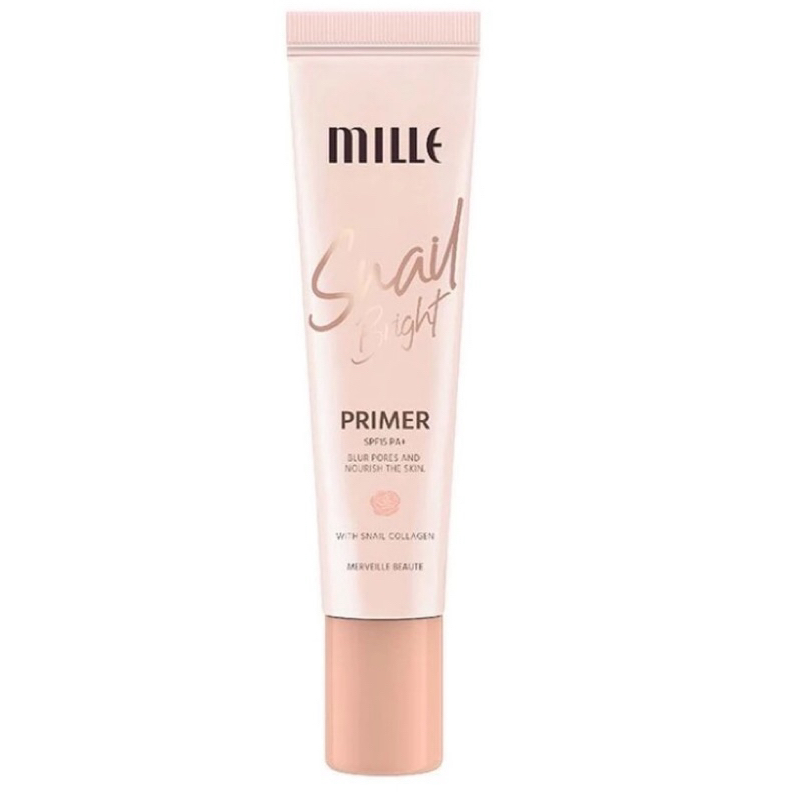 Mille Snail Bright Primer ไพรเมอร์มิลเล่ | Shopee Thailand