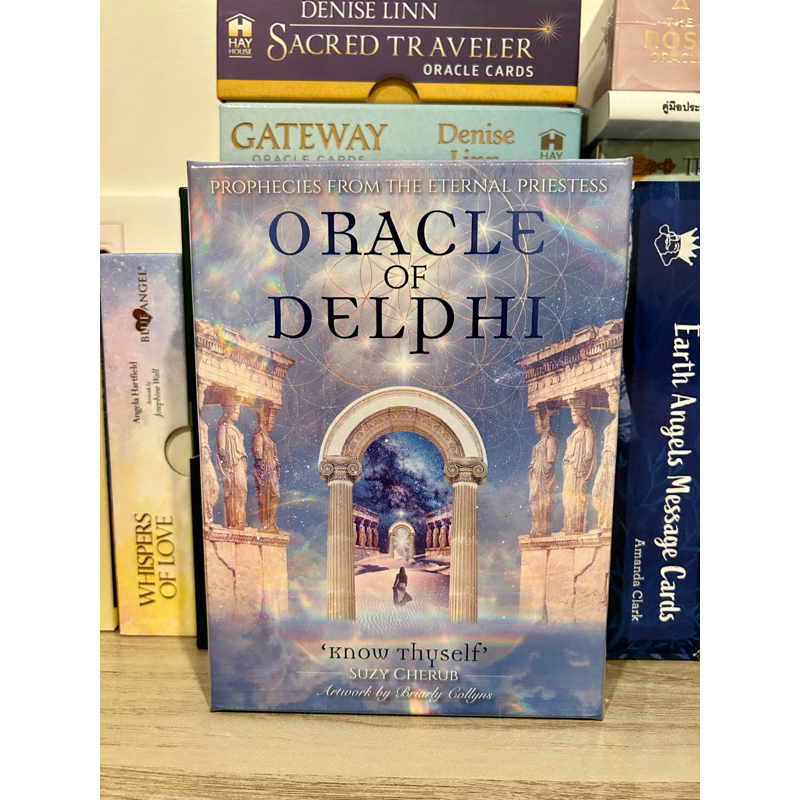 ไพ่ออราเคิลแท้ Oracle Of Delphi (Deluxe Oracle Cards): Prophecies from ...