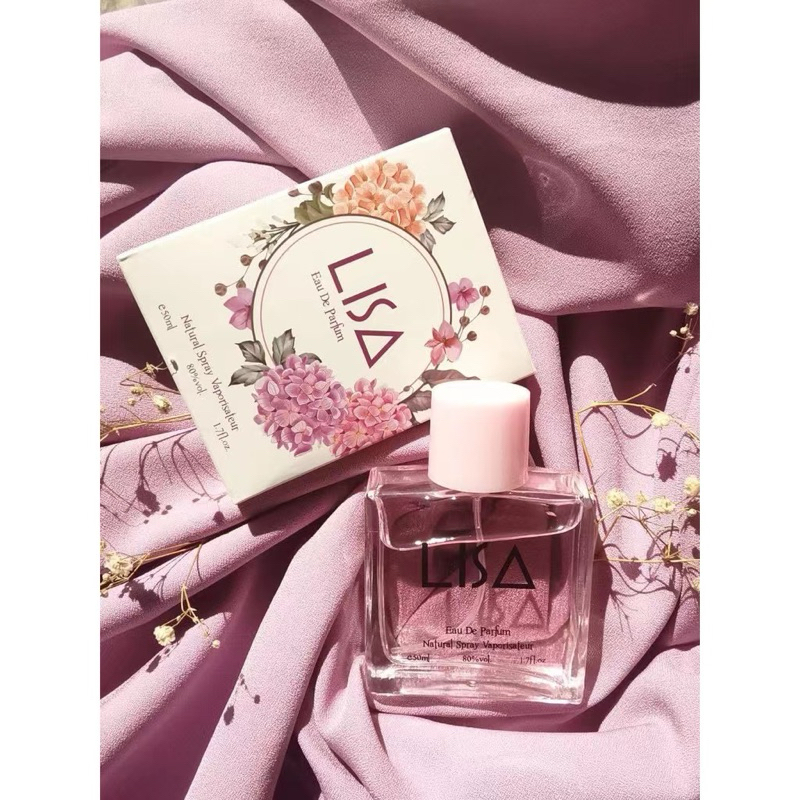 น้ำหอม ผู้หญิง LISA Eau De Parfum ขนาด 50 ml. กลิ่นหอมติดทน อยู่ได้นาน 8 ชม. ขึ้นไป | Shopee ...