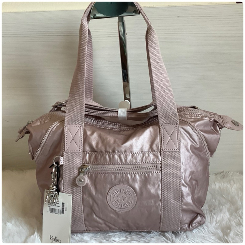 Kipling Art Mini @ Metallic Rose ของแท้ | Shopee Thailand