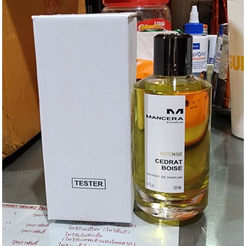 กล่องเทส Mancera intense Cedrat boise eau de parfum 120ml | Shopee Thailand