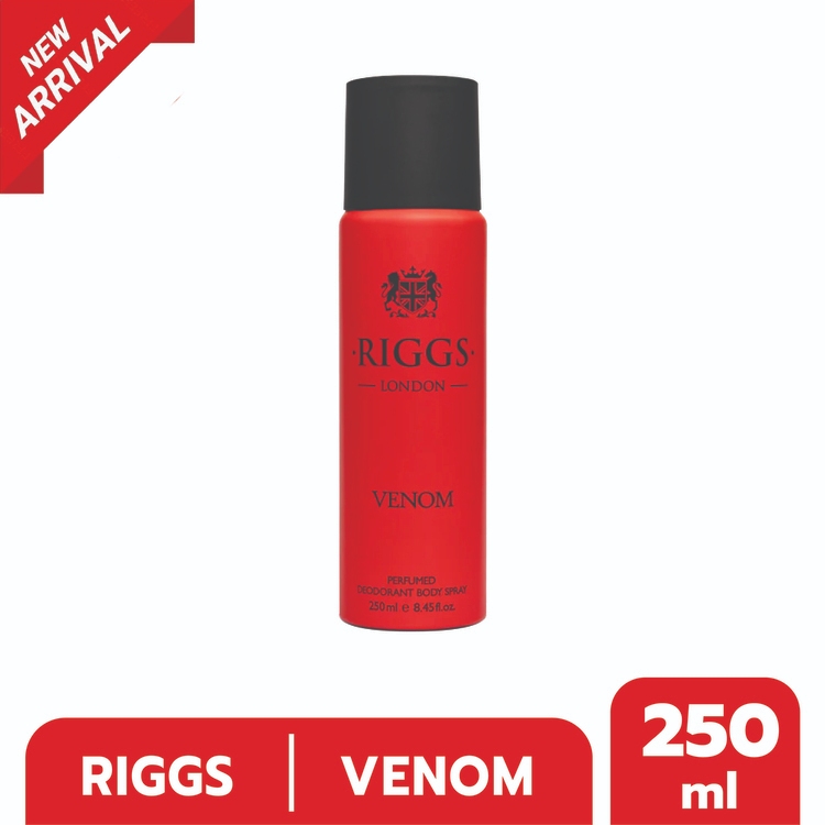 Riggs London Body Spray - Venom 250ml / ริกส์ ลอนดอน บอดี้ สเปรย์ - วีน ...