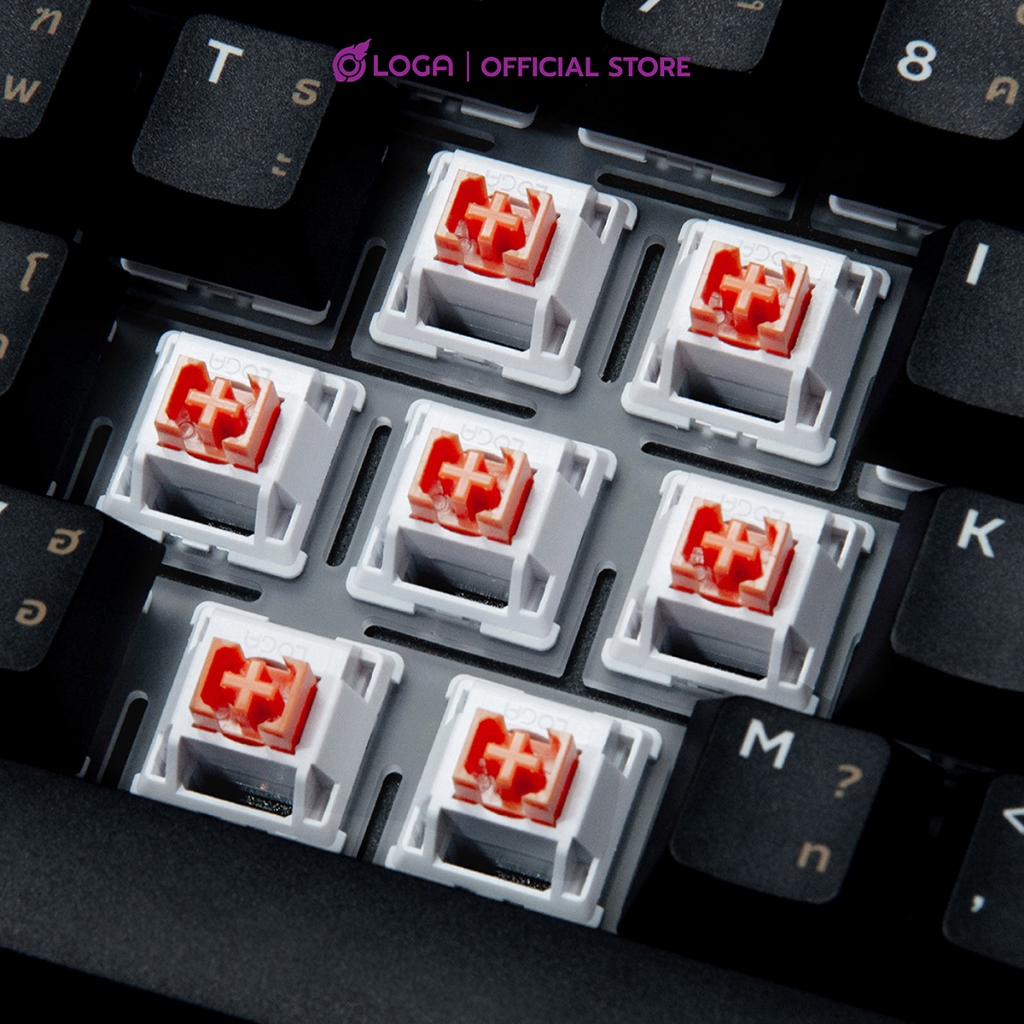 LOGA RAVANA 2 SIRIMONGKOL : BLACK EDITION (TRI-MODE MECHANICAL KEYBOARD ...
