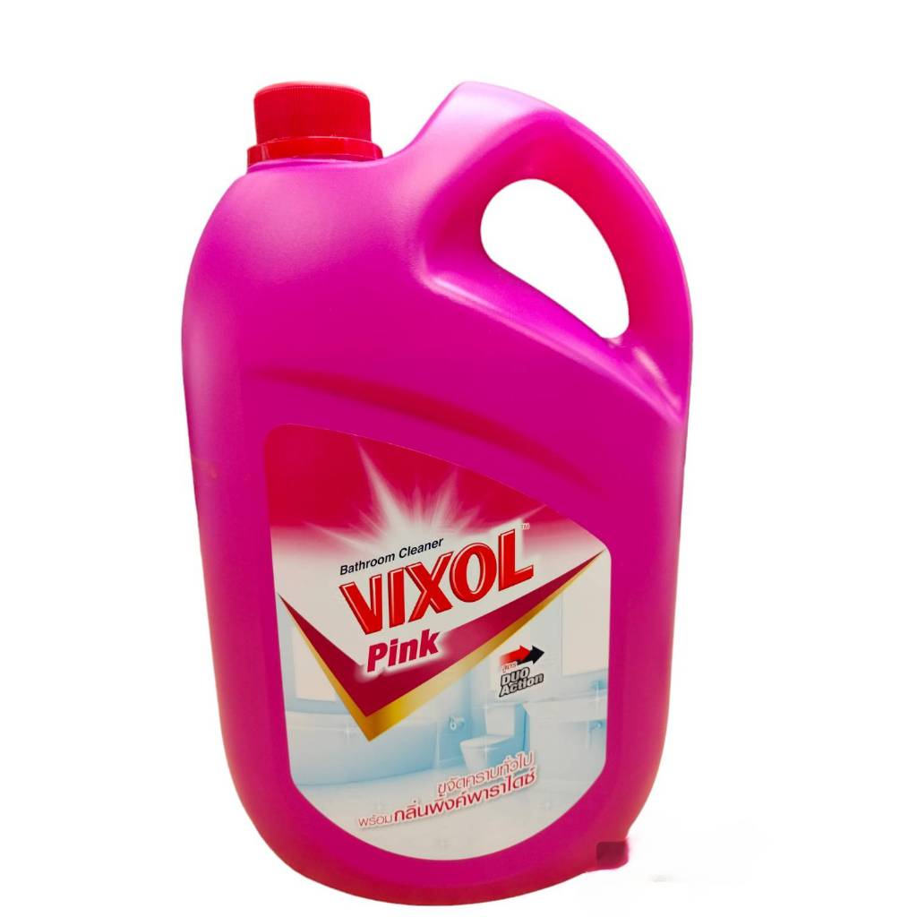 น้ำยาล้างห้องน้ำ Vixol Pink | Shopee Thailand