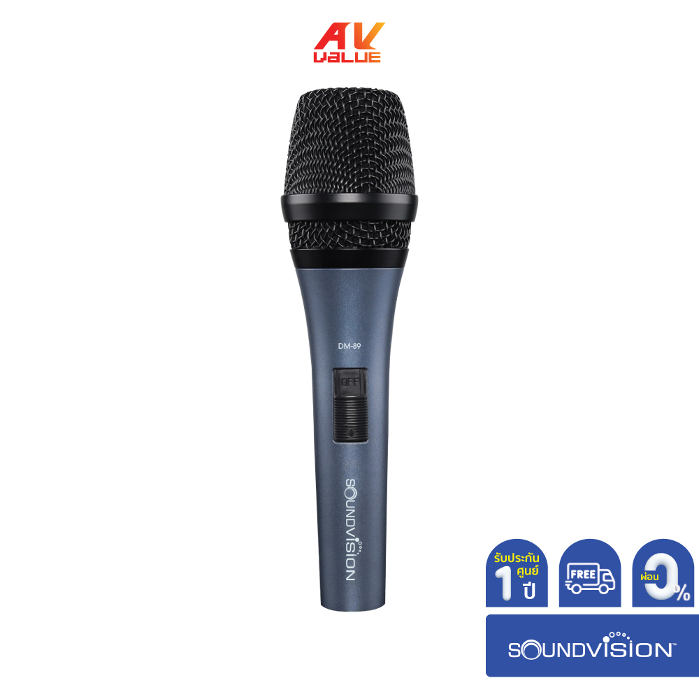 Soundvision DM-89 - Professional Dynamic Microphone | Shopee Thailand