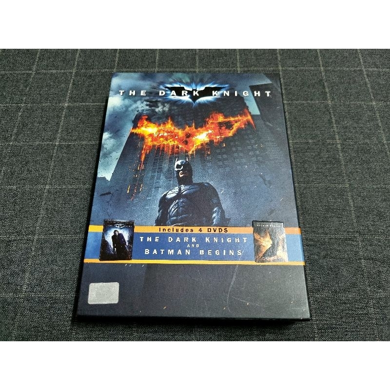 DVD Boxset (4Disc) ภาพยนตร์ซูเปอร์ฮีโร่ DC "Batman Begins" และ "The Dark Knight" | Shopee Thailand