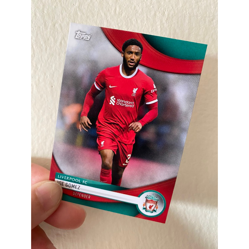 การ์ดฟุตบอล 2023-24 TOPPS LIVERPOOL FC OFFICIAL TEAM SET BASE CARD (ขาย ...