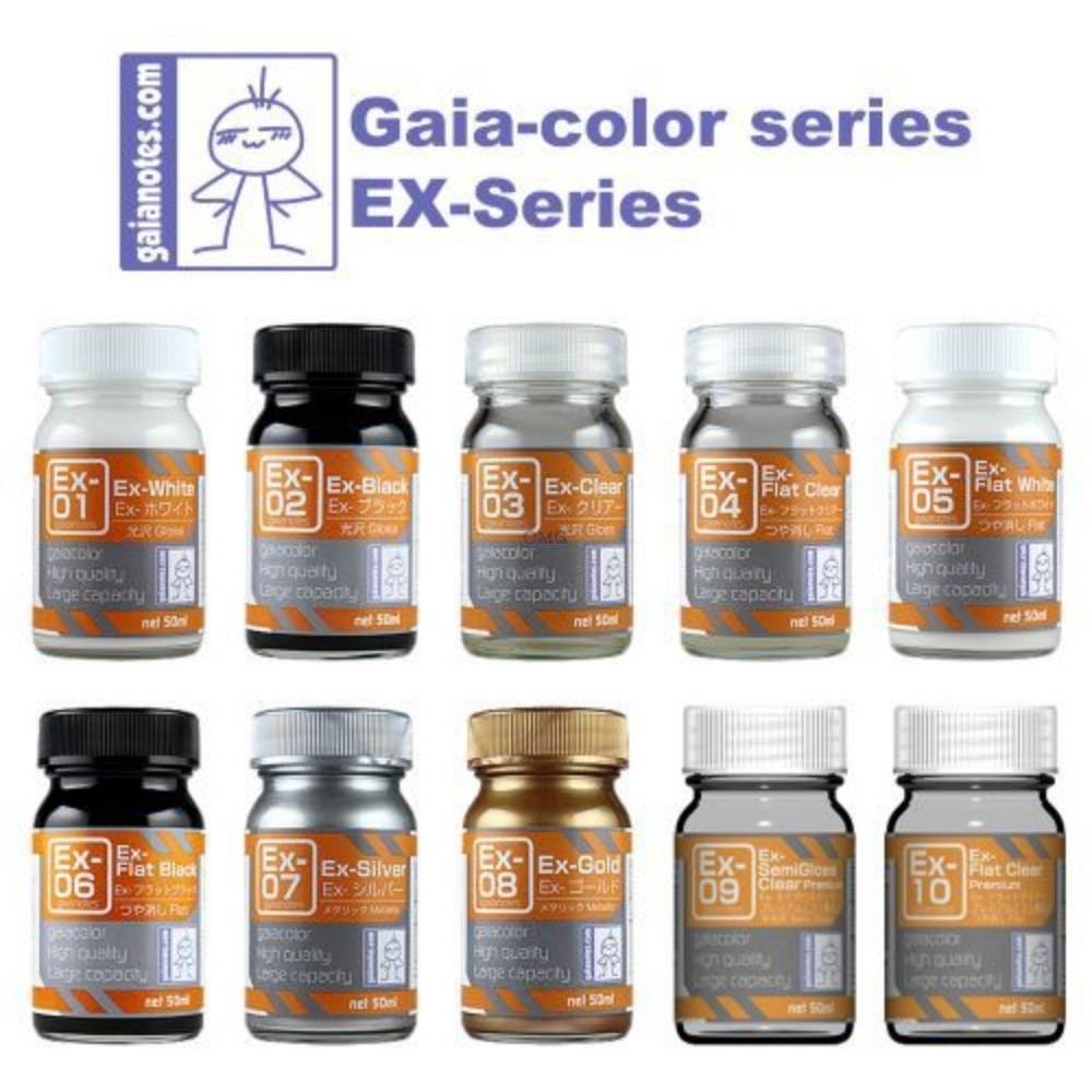 Gaia Color Lacquer EX-03 EX Clear Gloss 50ml | Shopee Thailand