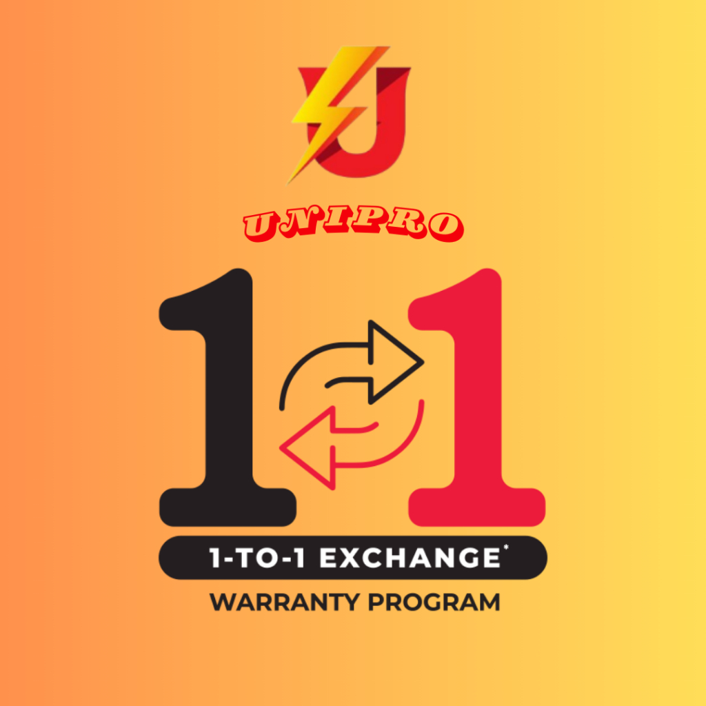 รับประกันการแลกเปลี่ยน 1 ต่อ 1 โดย unipro.shop | Shopee Thailand
