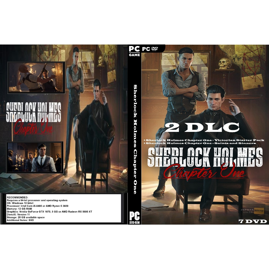แผ่น Game PC Sherlock Holmes Chapter One (7DVD) | Shopee Thailand