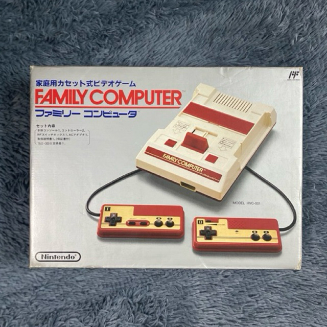 งานกล่องเครื่องแท้ Nintendo Family Computer ระบบภาพ AV-SFC กล่องโฟมยัง ...