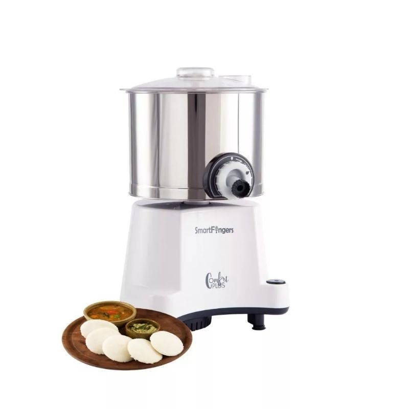 SmartFingers White Comfort Plus Table Top Wet Grind 360 V / 2 Litre ...