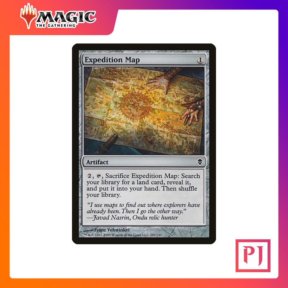 [MTG] Expedition Map [ZEN] [ARTIFACT] [COMMON] [NORMAL] [ENG] (การ์ดเม ...