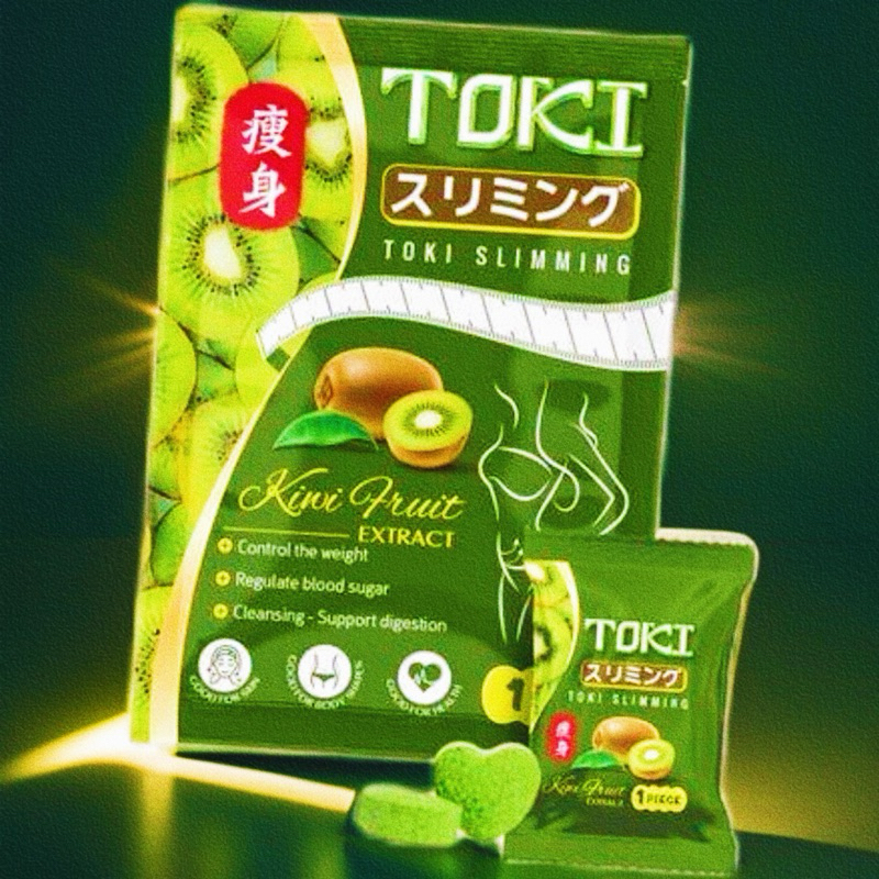 toki candy ลูกอมรสผลไม้กีวี่(1ซอง มี 15เม็ด ) | Shopee Thailand
