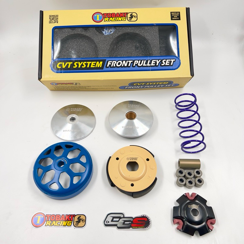 ชุด CVT แต่งหน้า-หลัง แบรนด์ TOBAKI สำหรับ HONDA CLICK 150i | Shopee ...