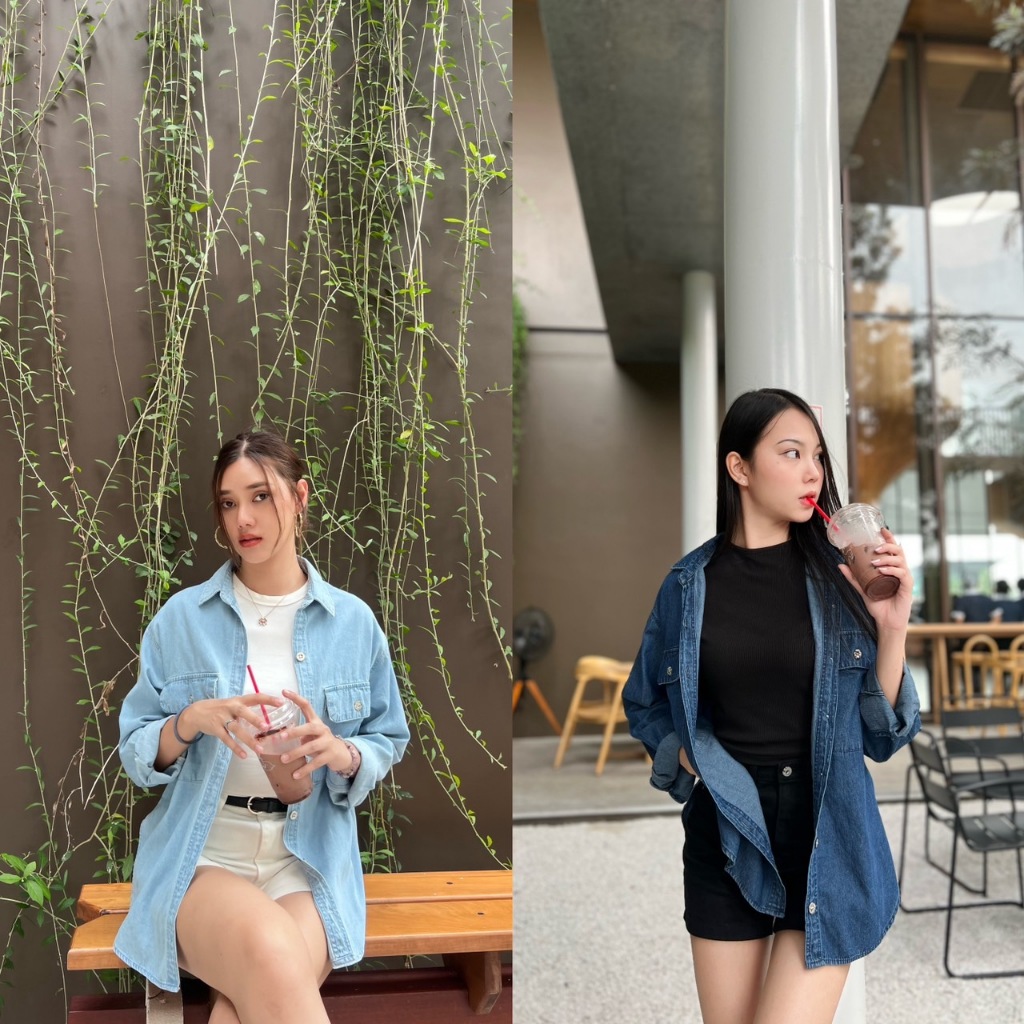 เสื้อเชิ้ตยีนส์สั่งตัด ผ้าญี่ปุ่น Nammon Jeans c05-c06 | Shopee Thailand