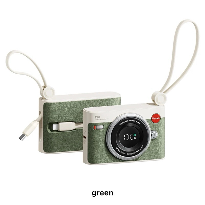 New! พร้อมส่ง Maoxin Powerbank แบตสำรอง 10000 แอมป์ มีสายในตัว Type Cและ ไลน์นิ่ง ในเครื่อง ...