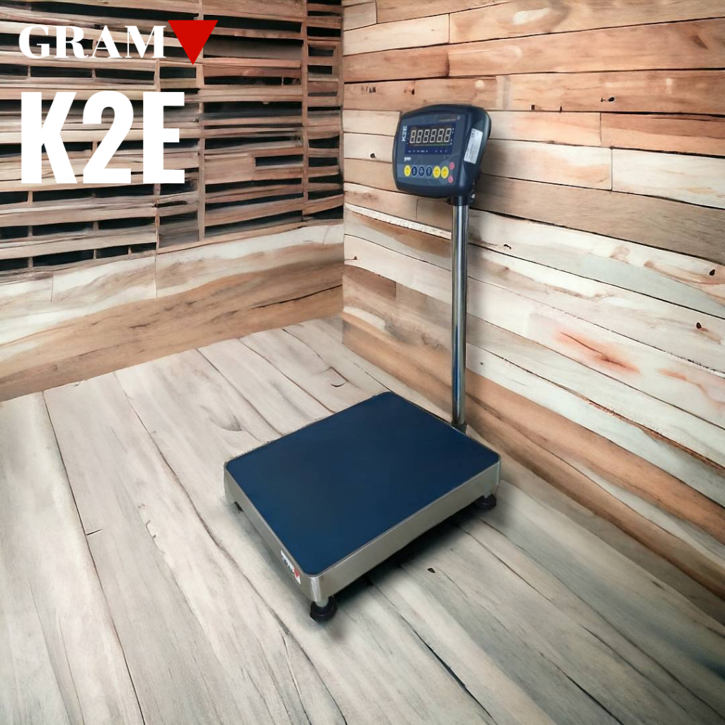 เครื่องชั่งดิจิตอล 30kg., 60kg., 100kg. 150kg. 200kg. 300kg. ยี่ห้อ GRAM (Model K2E) ขนาดแท่น ...
