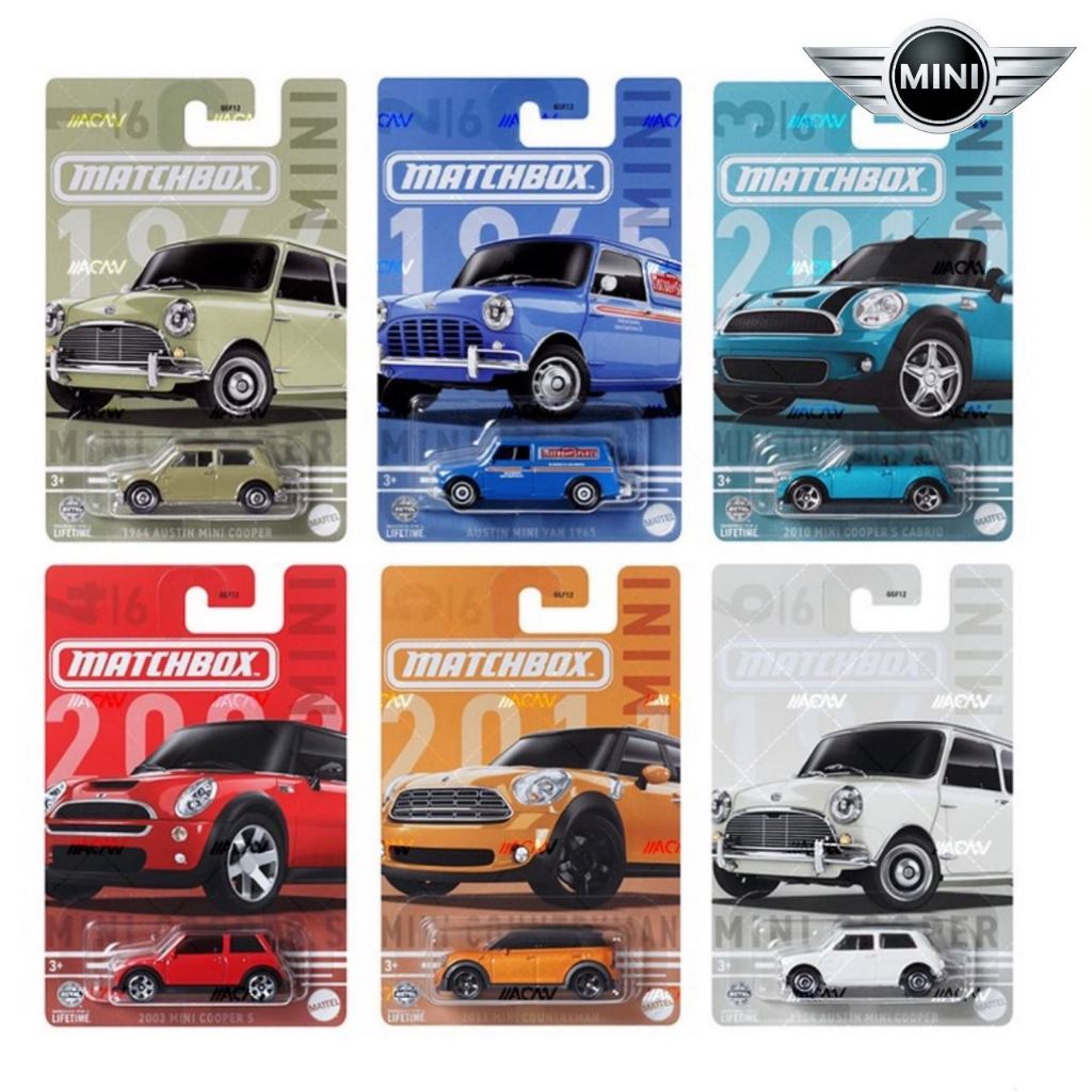 โมเดลรถเหล็ก MINI COOPER ลิขสิทธิ์แท้ MATCHBOX | Shopee Thailand