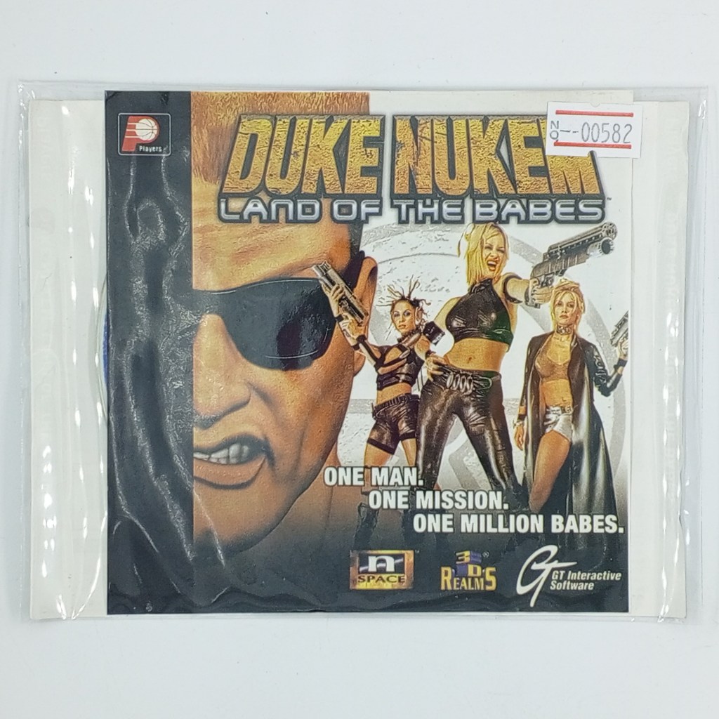 [00582] DUKE NUKE : LAND OF THE BABES (US) แผ่นเกมก็อปปี้ PS1 แผ่นเกมปั๊มโรงงาน มือสองสภาพดี ...