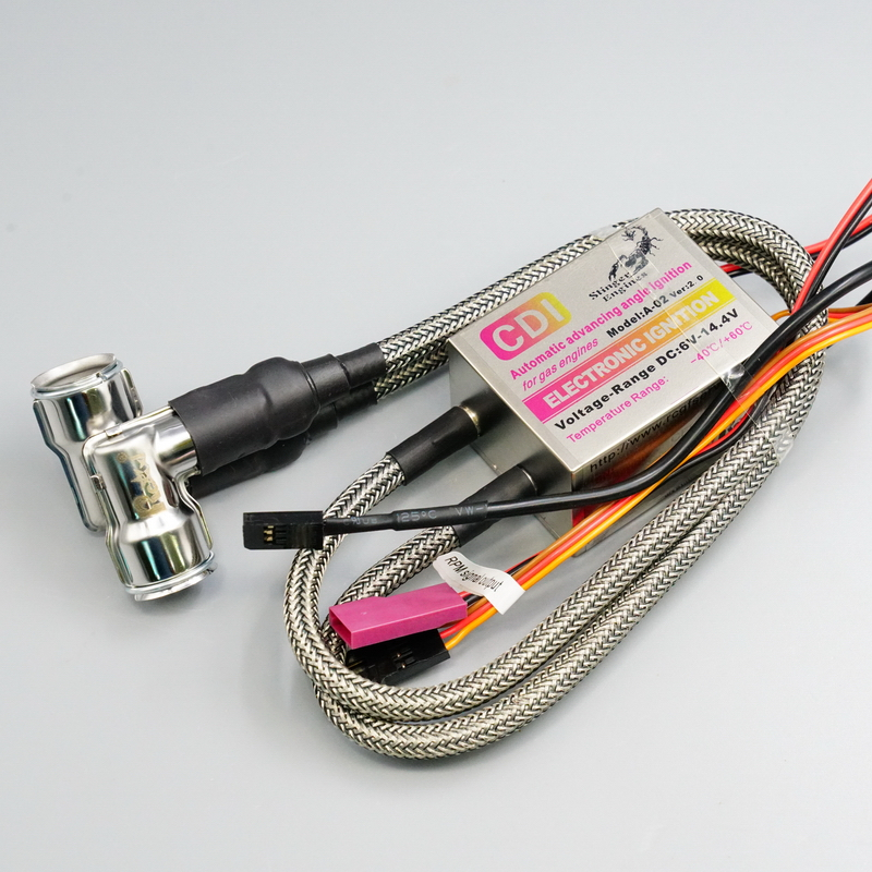 CDI Twin ELECTRONIC IGNITION สำหรับหัวเทียน CM6 (RCGF , Stinger Engine ...