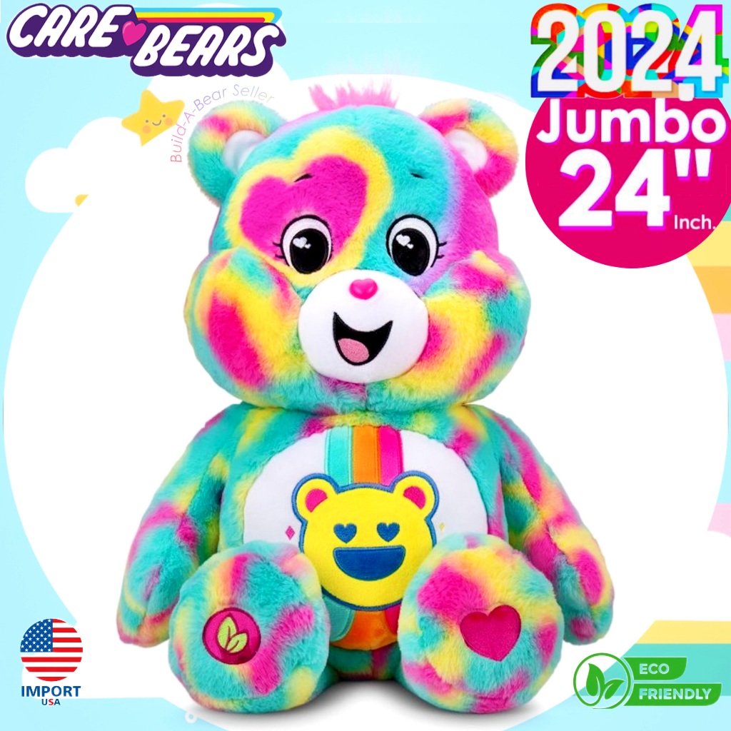 🇺🇸USA🇺🇸𝑵𝒆𝒘 𝟐𝟎𝟐𝟒 ️‍🔥พร้อมส่ง ️‍🔥♻️ Care Bears Recycle Bear 💚🧡 Good Vibes ...