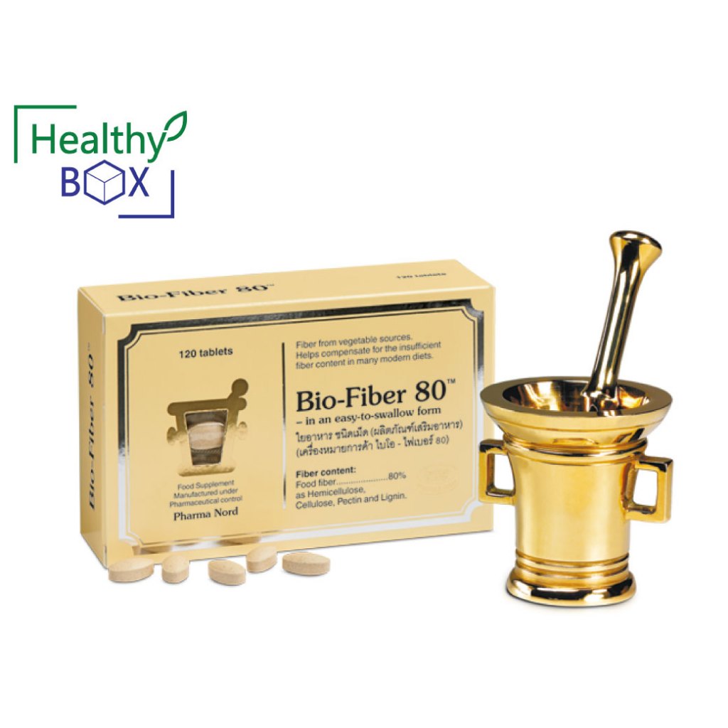Pharma Nord Bio-Fiber 80 120 เม็ด. ฟาร์มา นอร์ด ไบโอ ไฟเบอร์ 80 ...