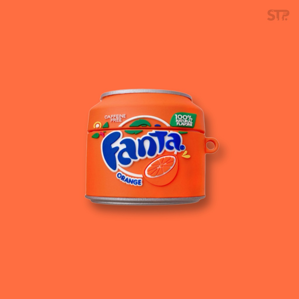Orange Fanta Case เคสแอร์พอด รุ่น1,2/รุ่น3/รุ่นPro เคสสำหรับหูฟังแอร์พอ ...