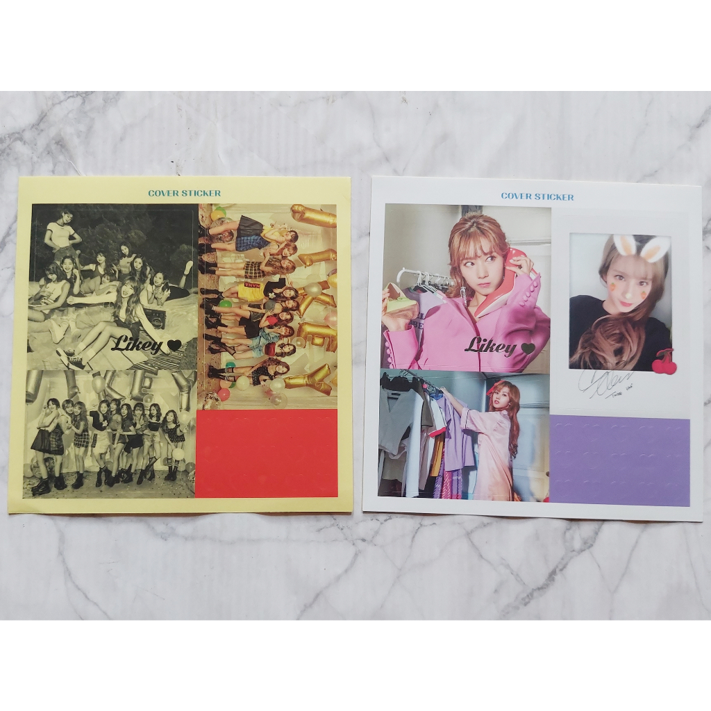 การ์ด Sticker ของแท้ จาก CD อัลบั้ม TWICE - Twicetagram Album พร้อมส่ง Kpop Card ทไวซ์ ...