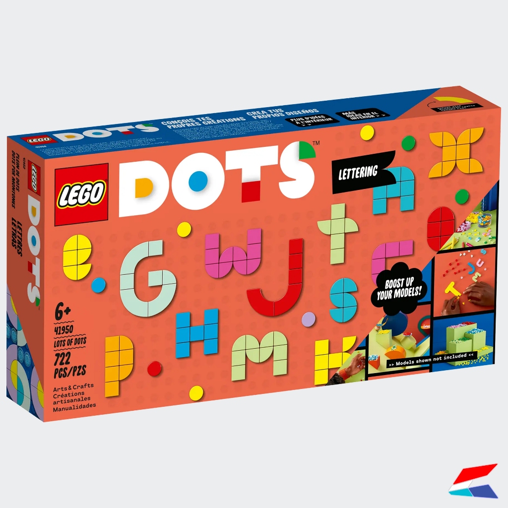 LEGO DOTs 41950 Lots of DOTS Lettering ของแท้ | Shopee Thailand