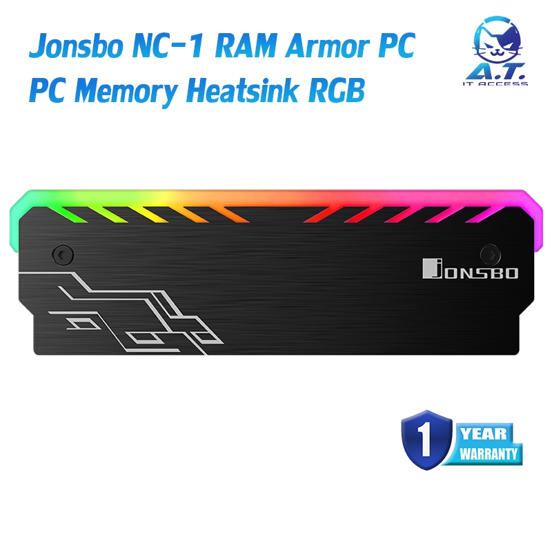 Jonsbo NC-1 RAM Armor PC Memory Heatsink Cooler RGB For DDR3 DDR4 | Shopee Thailand