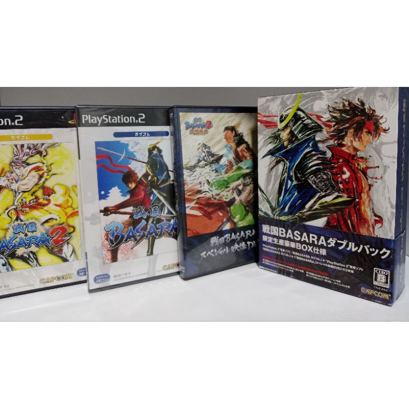 แผ่นเกมส์ Ps2 - Sengoku Basara 1 + 2 Double Pack Limited Edition ...