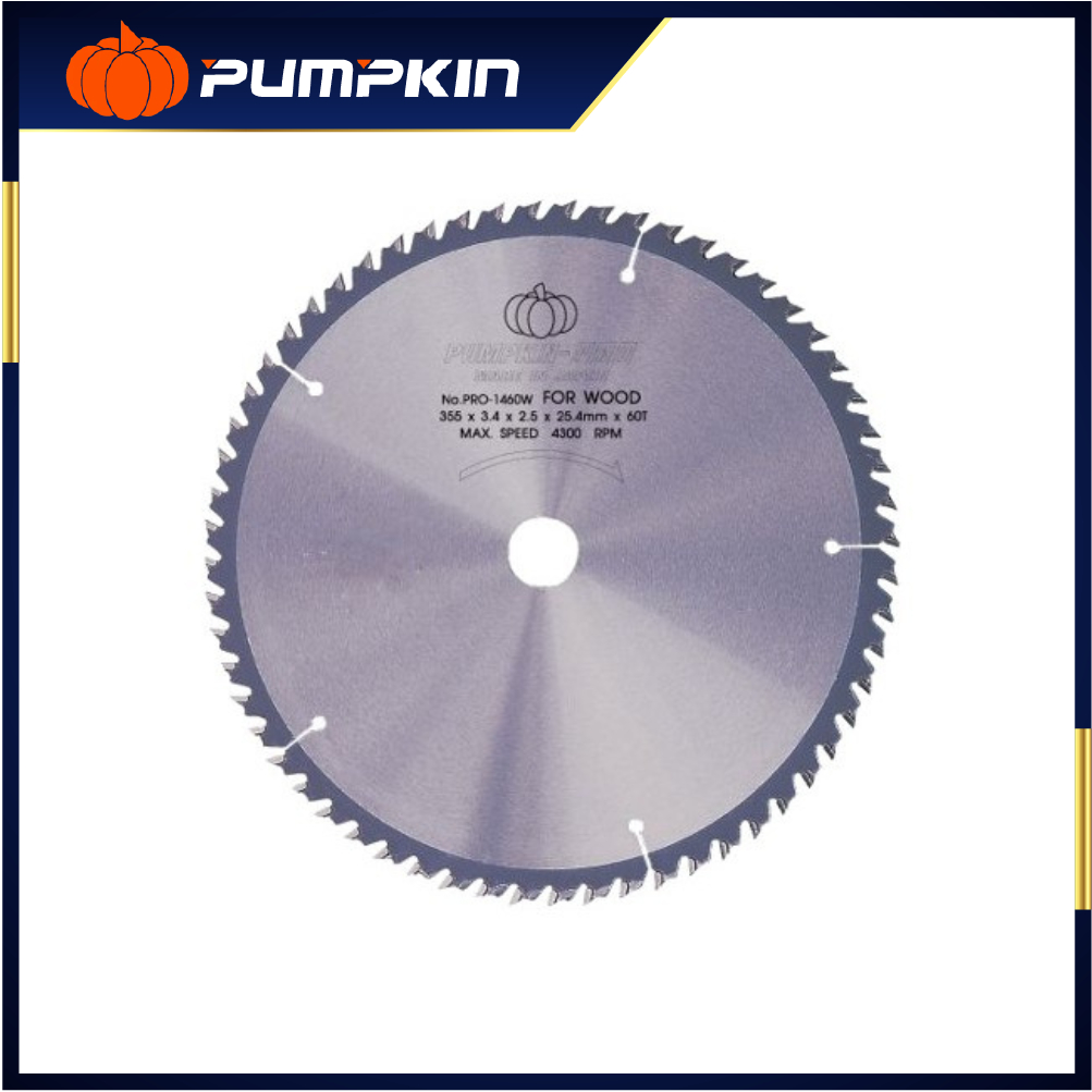 PUMPKIN ขนาด 9 นิ้ว ใบเลื่อยวงเดือน ตัดไม้ Circular Saw Blade (wood ...