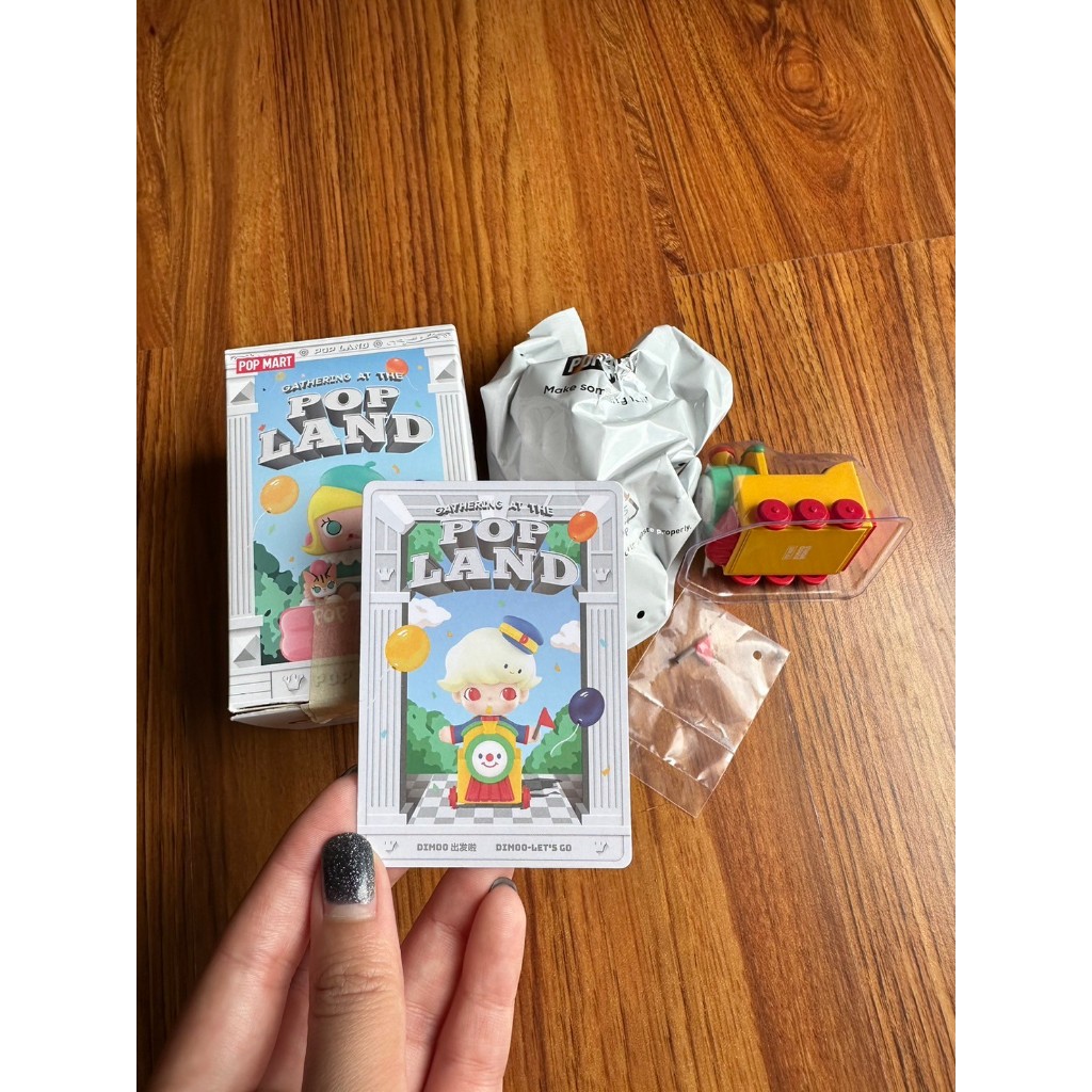 Pop Mart POPLAND (Dimoo) [มือ 2 เช็คการ์ด] | Shopee Thailand