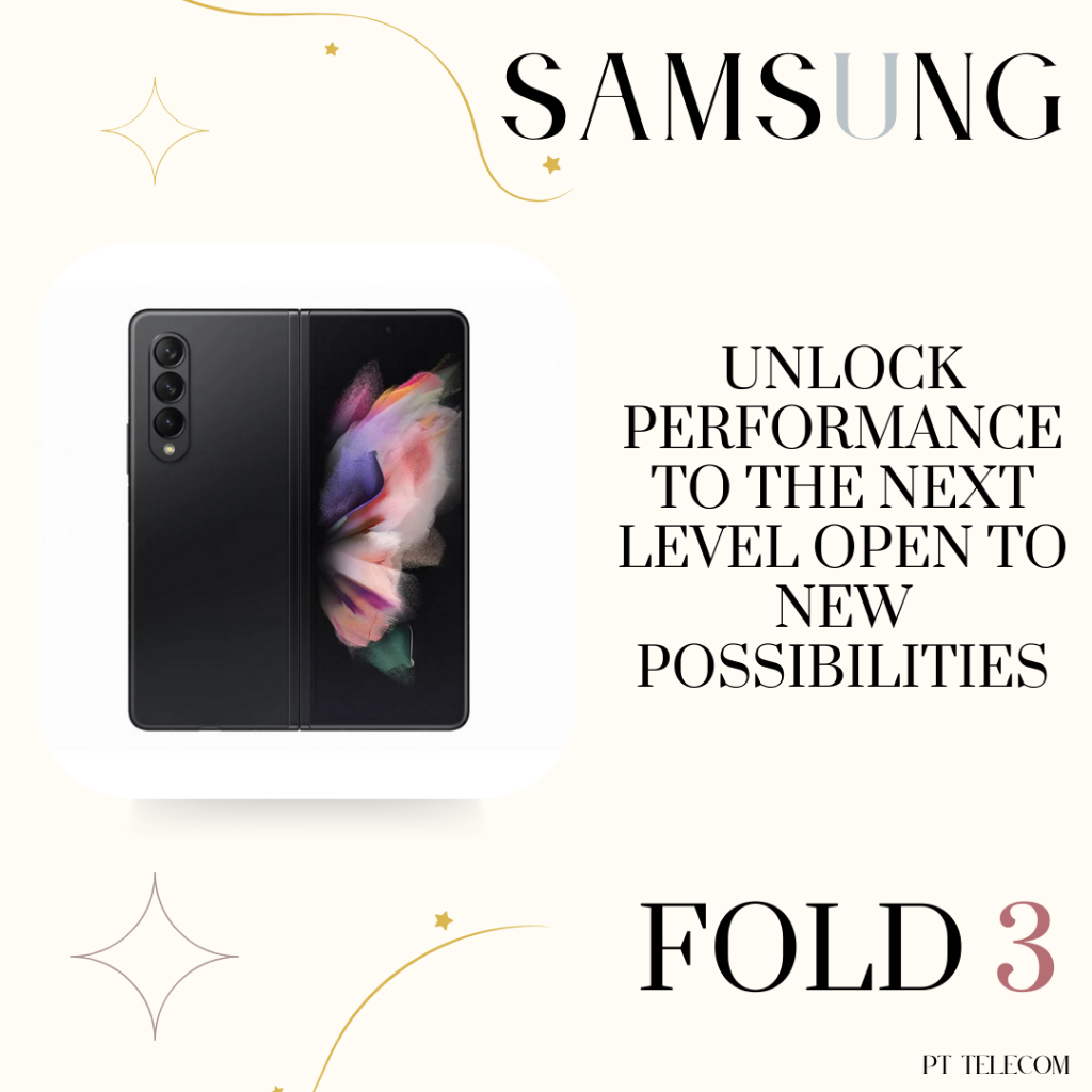 Samsung Galaxy Z Fold3 5G Ram12/256GB หรือ 512GB(สินค้าเคลียสตอคประกัน ...