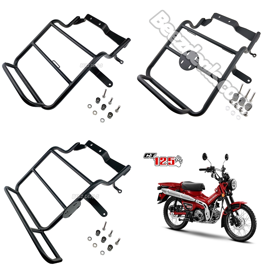 Motion J แร็คข้าง แร็คข้างแบบสลับถังและกระเป๋า แร็คข้างใส่กระเป๋าพร้อมกับถังน้ำมันสำรอง Honda ...