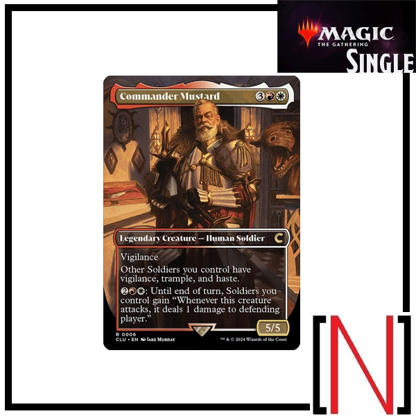 [MTG][Single][CLU] Commander Mustard ระดับ Rare [ภาษาอังกฤษ] | Shopee ...