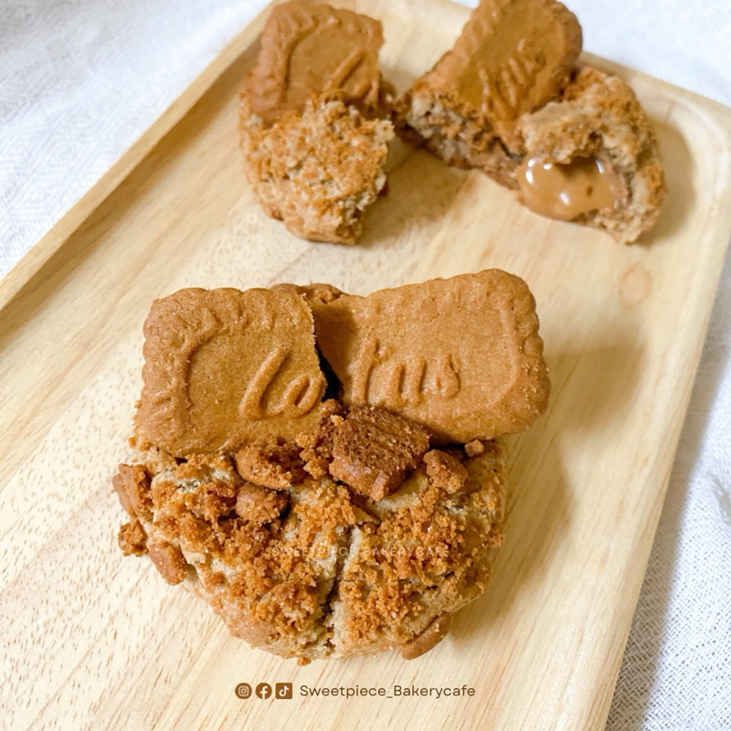 #8 Biscoff Lover คุกกี้บิสคอฟคาราเมล บิสคอฟจัดเต็มไส้ลาวาเยิ้มๆ ...
