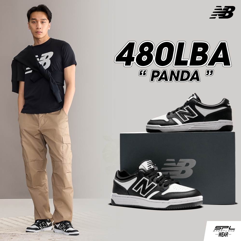 New Balance รองเท้าผ้าใบ รองเท้าลำลอง NB ND UX 480 Panda BB480LBA (3200) | Shopee Thailand