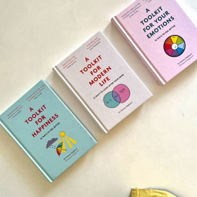 Set toolkit books เซ็ตหนังสือคู่มือดูแลใจภาษาอังกฤษ | Shopee Thailand