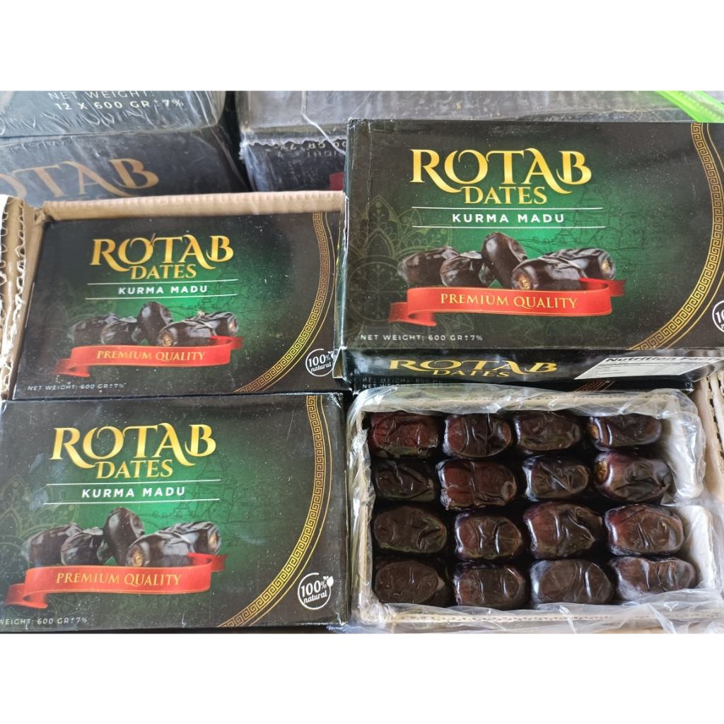 Rotab กล่องเขียว อินทผาลัม สายพันธุ์มาซาฟาตี ปริมาณ 500+- กรัม | Shopee ...